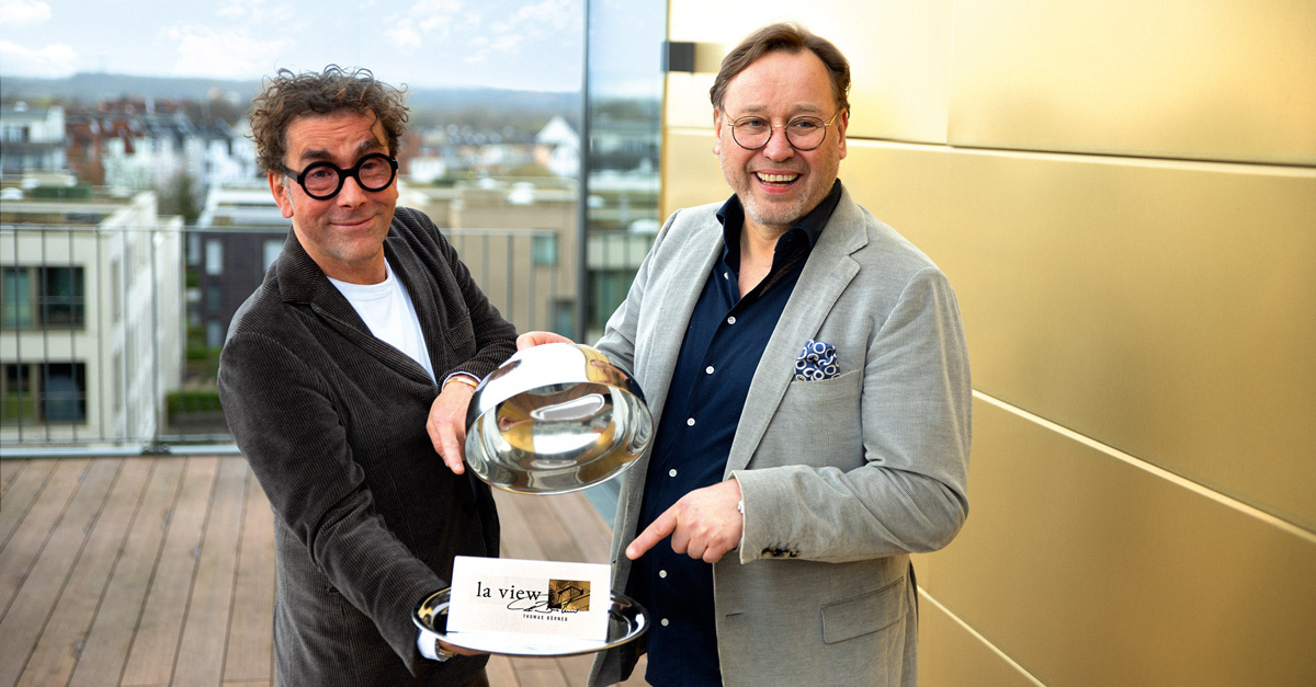 Thomas Bühner eröffnet am 1. Mai das "La View" im Hageloft der MUUUH! Group